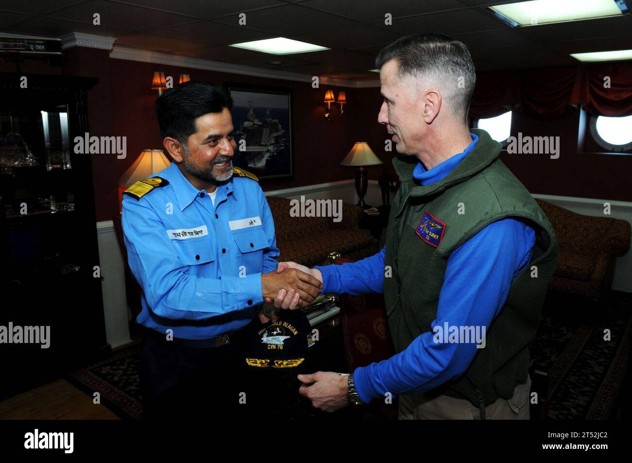 110408IC111-934 PACIFIC OCEAN (April 8, 2011) Capt. Thom Burke ...