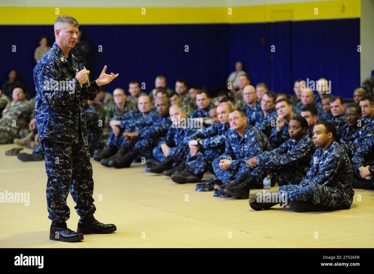 all-hands call, Greece, MCPON, Naval Support Activity Souda Bay ...
