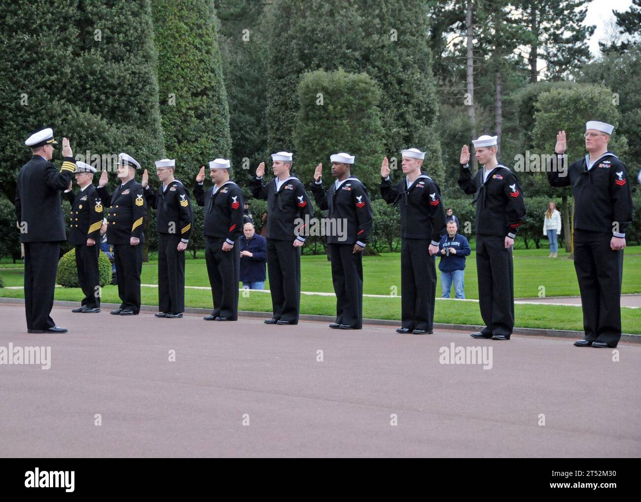 1004169917S-004 NORMANDY, France (April 5, 2010) Capt. Timothy Mahan ...