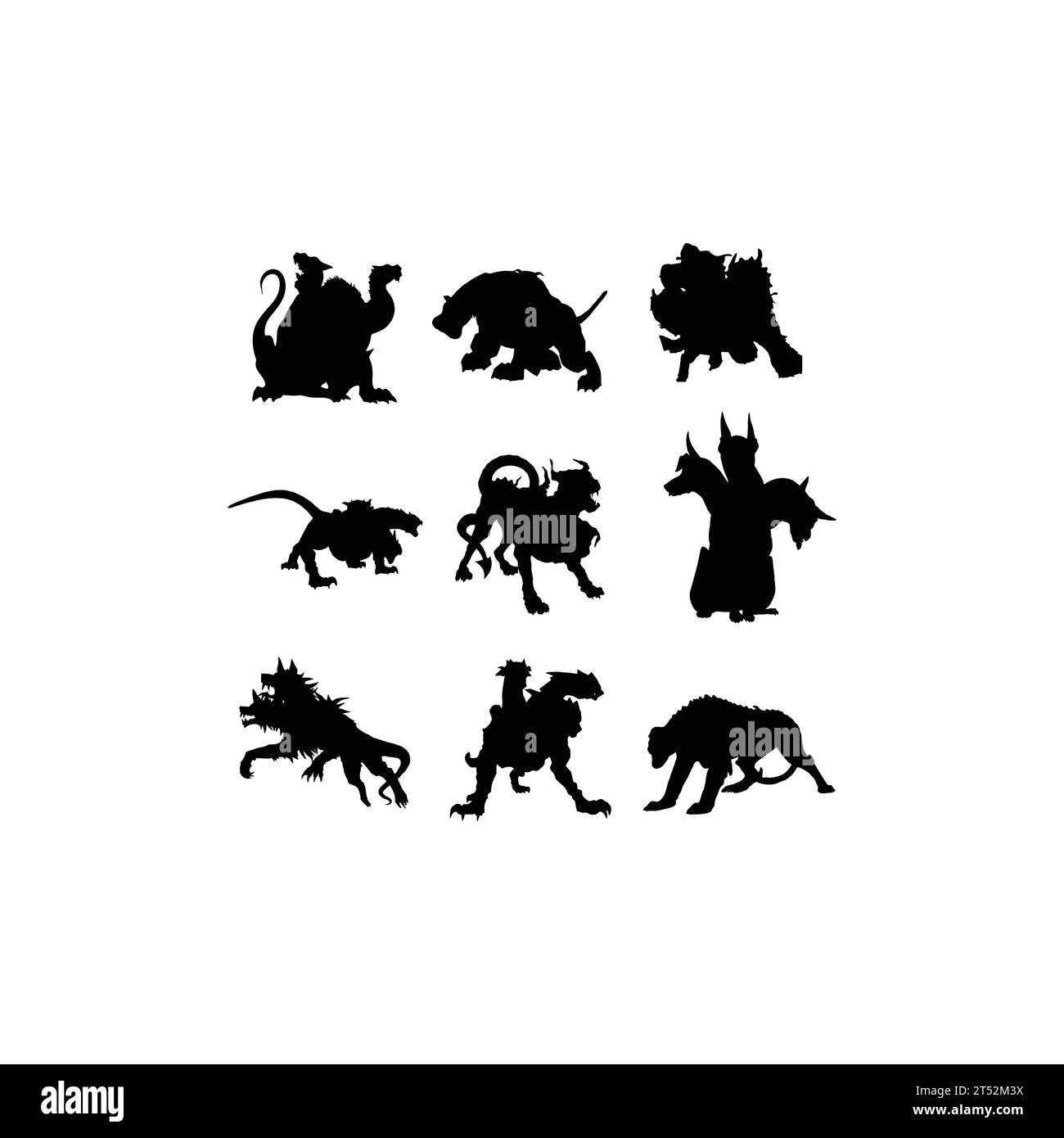 Hellhound Stock Vector Images - Alamy