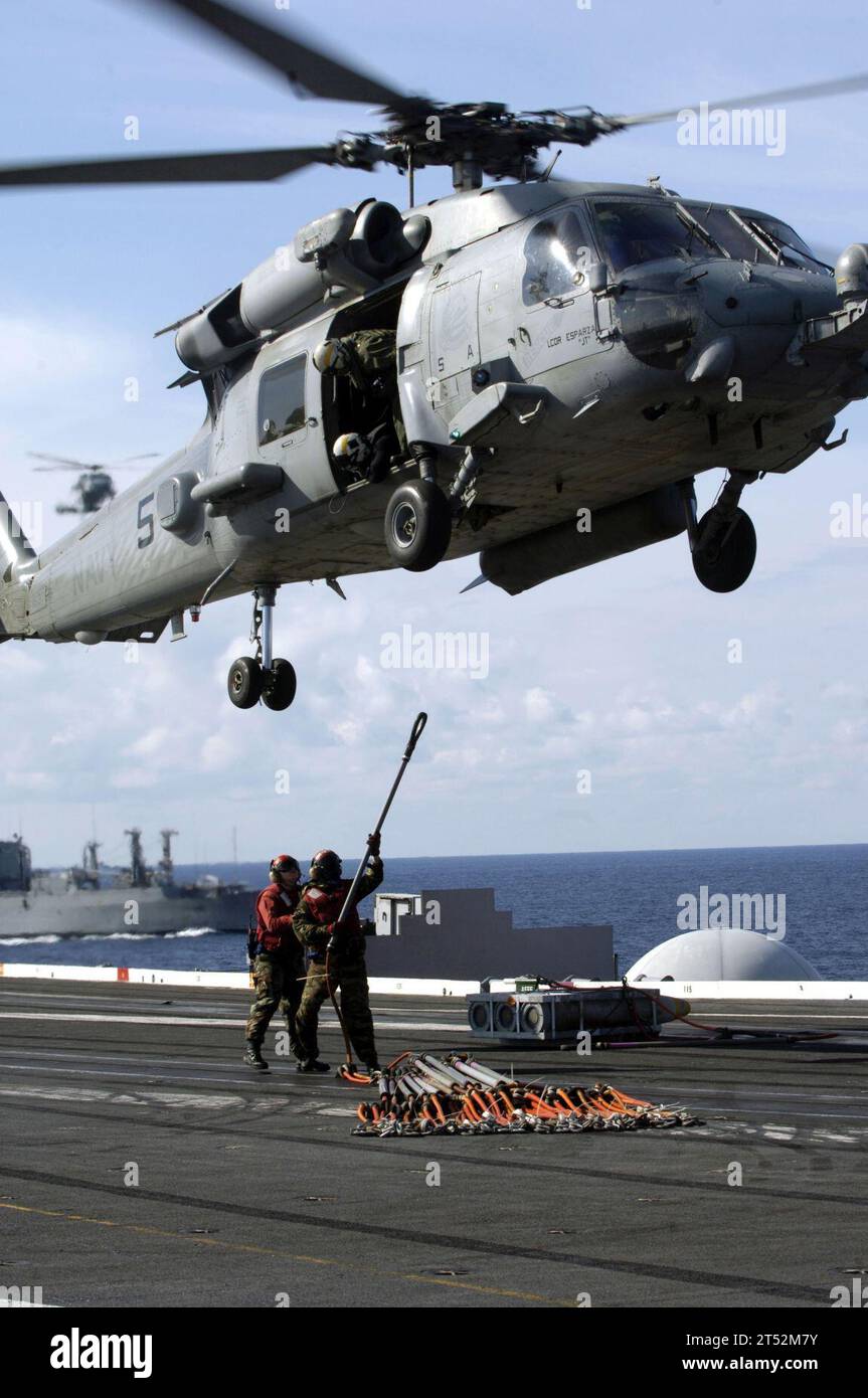 0710317883G-038 PACIFIC OCEAN (Oct. 31, 2007) Р Sailors assigned to ...