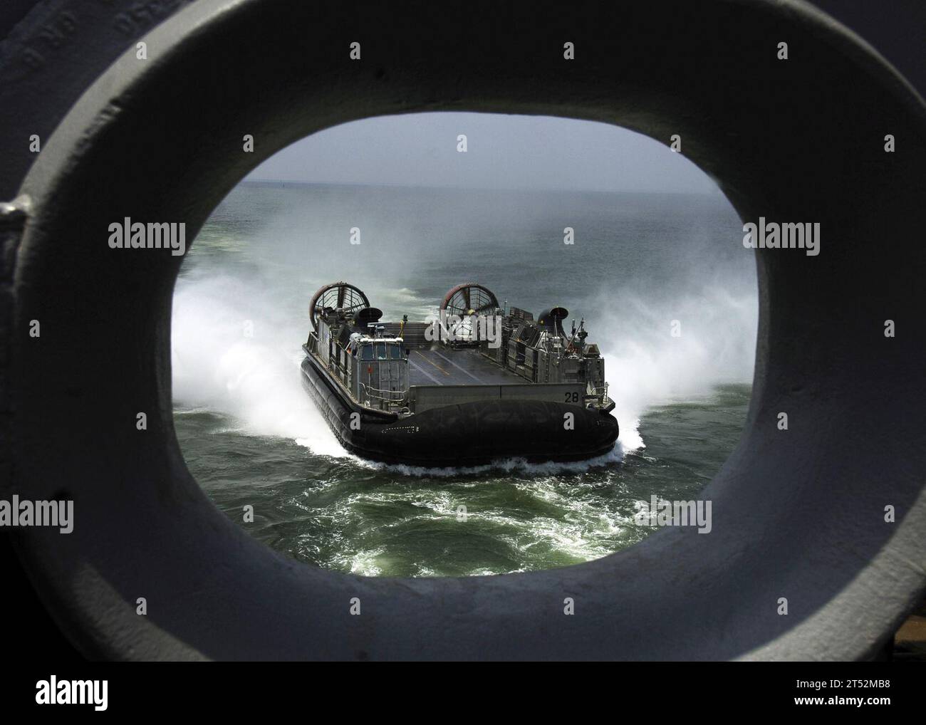 0807085681S-045 ATLANTIC OCEAN (July 8, 2008) A Landing Craft Air ...