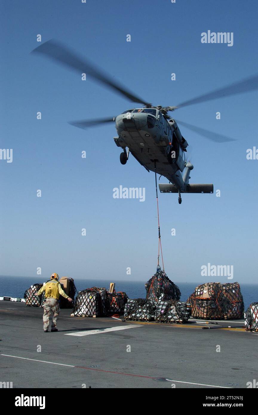 0710317955L-073 INDIAN OCEAN (Oct. 31, 2007) - An MH-60S Seahawk ...