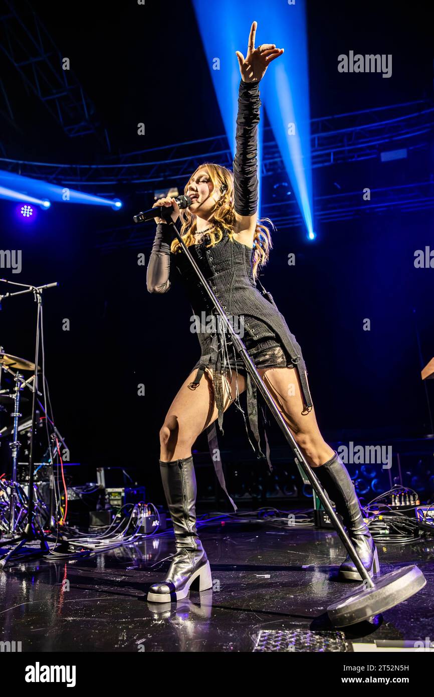 Milan, Italy. 02nd Nov, 2023. The Canadian singer-songwriter OLIVIA ...