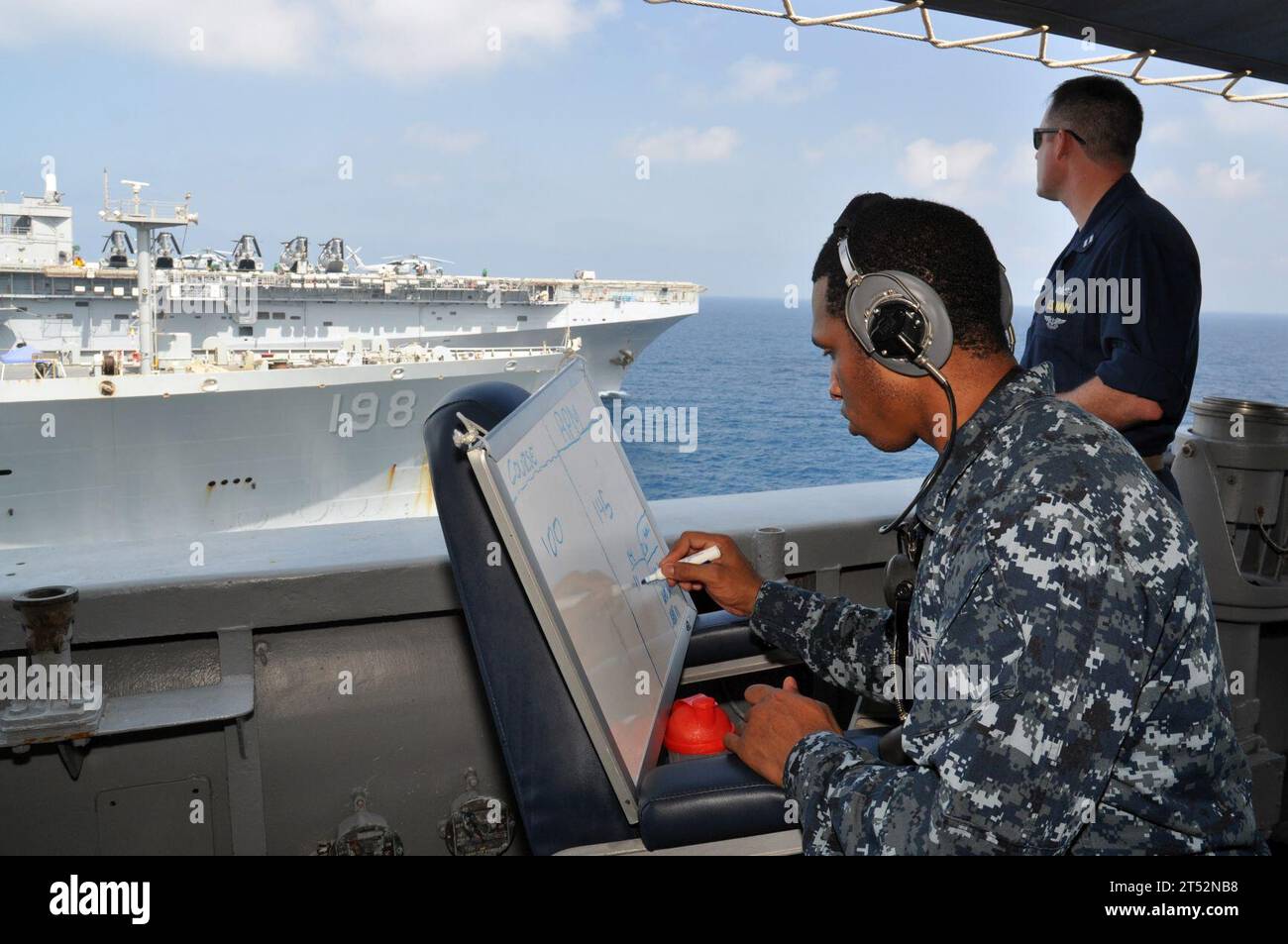 amphibious assault ship, amphibious transport dock ship, conning ...