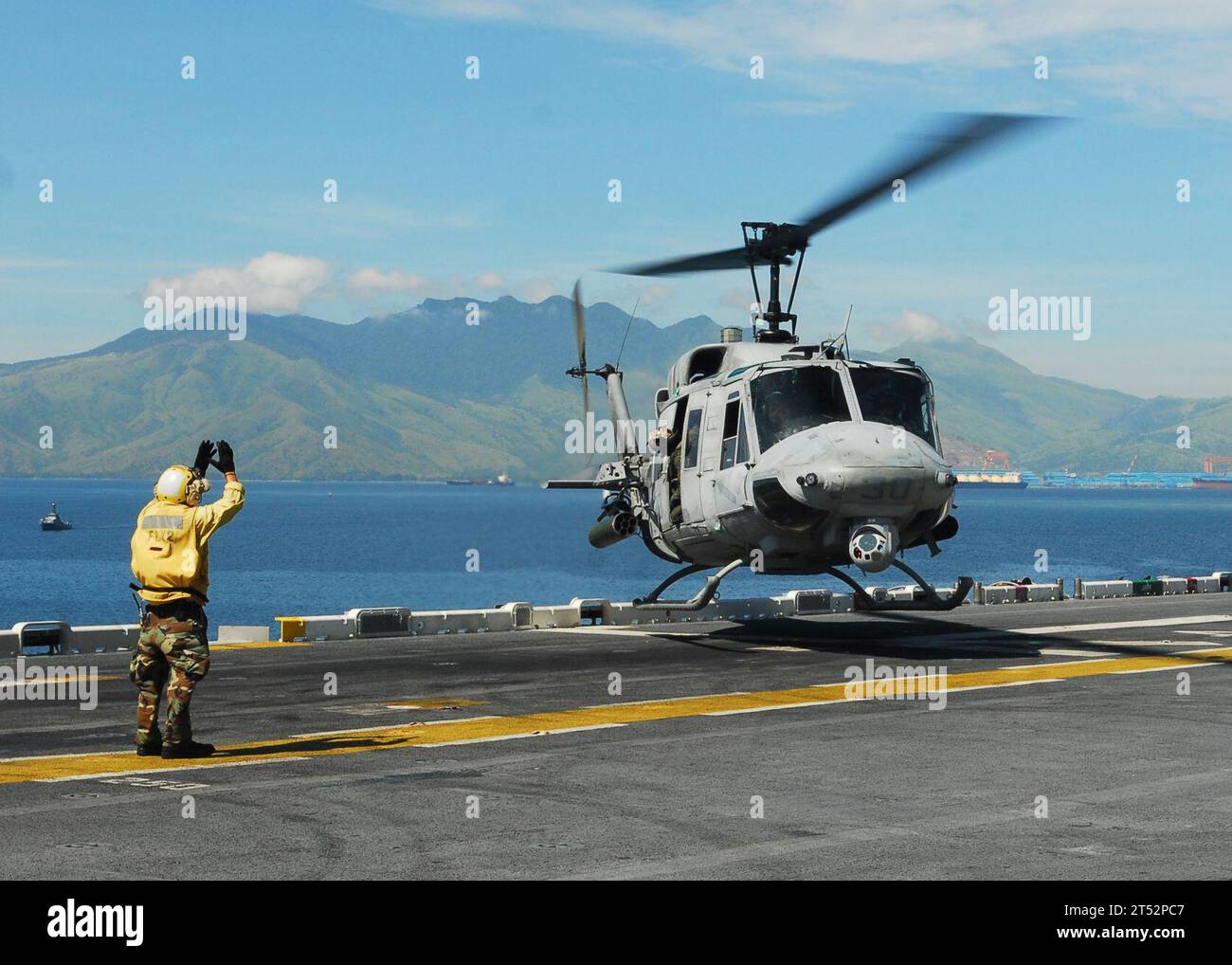 1010162218S-035 SUBIC BAY, Philippines (Oct. 16, 2010) A UH-N1 Huey ...