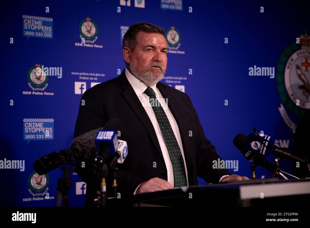 Sydney, Australia. 03rd Nov, 2023. NSW Police Detective Superintendent ...