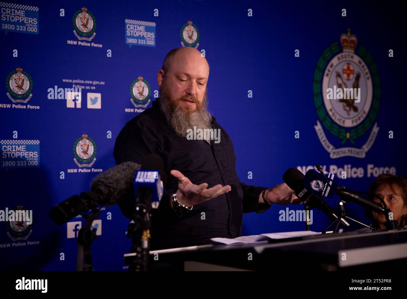 Sydney, Australia. 03rd Nov, 2023. Phillip Govendir, Denise's son ...