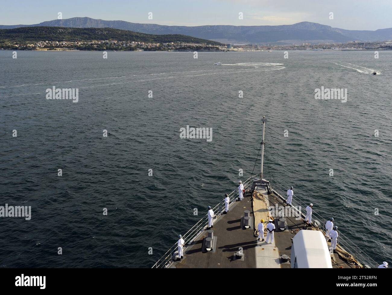 0905305345W-109 SPLIT, Croatia (May 30, 2009) Deck department Sailors ...