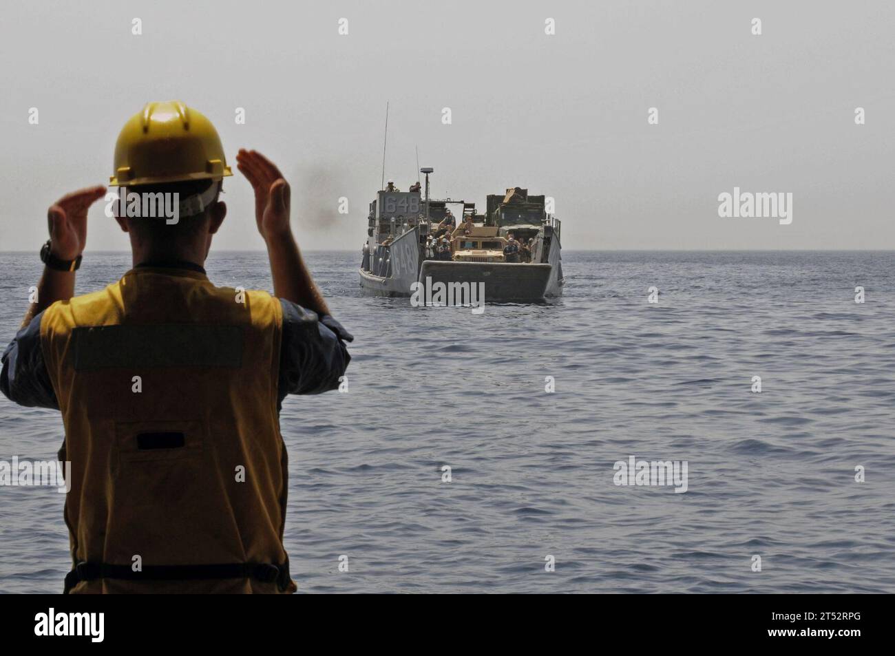 amphibious dock landing ship, Deployment 2011, LCU, Sailors, U.S. Navy ...
