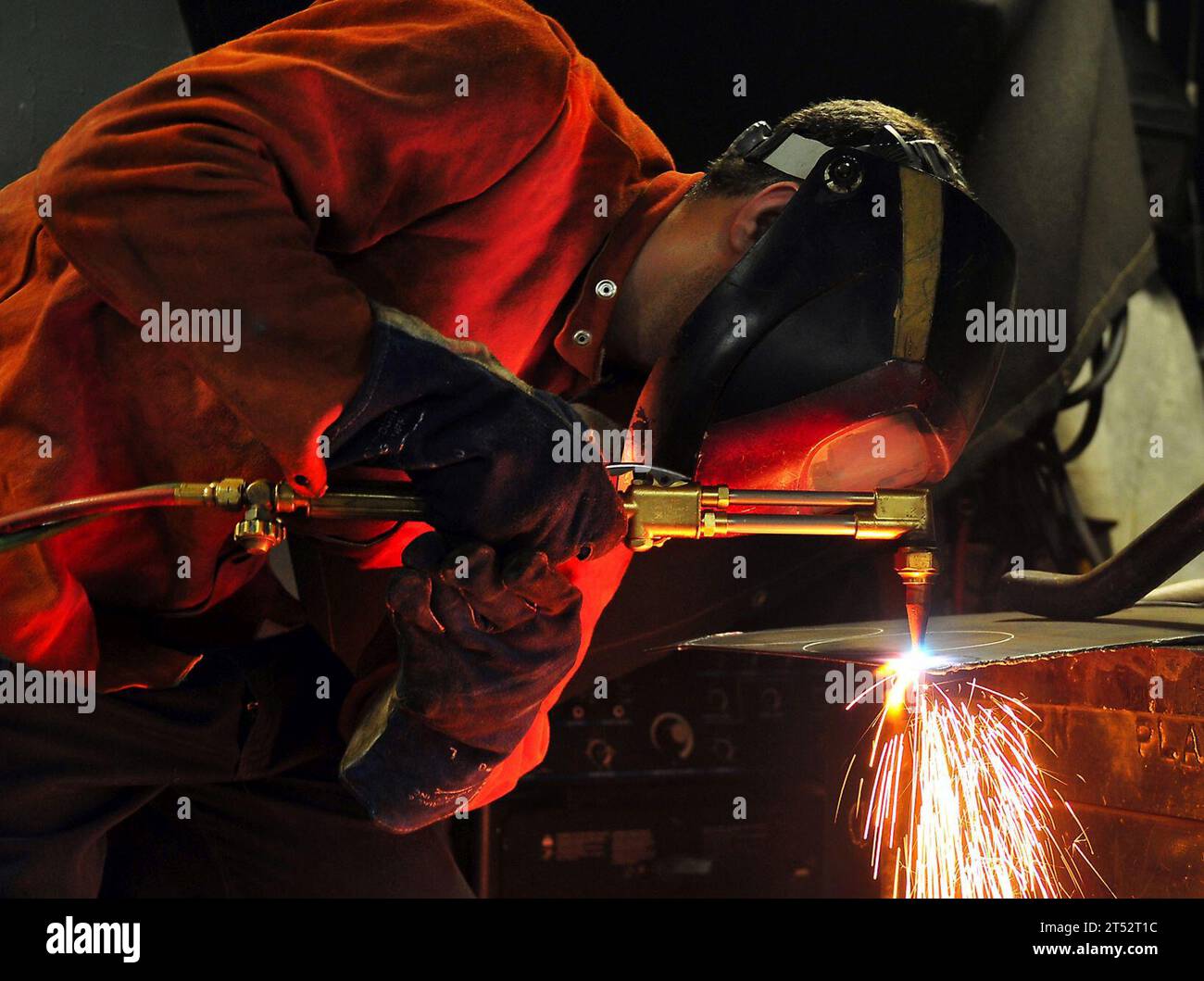 amphibious dock landing ship, maintenance, navy, people, U.S. Navy, USS ...
