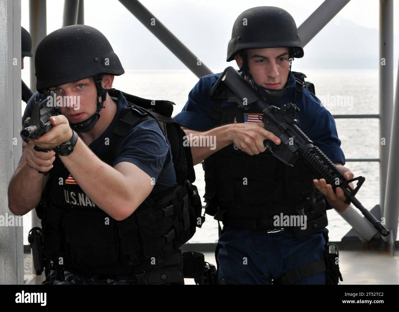 amphibious transport dock ship, board, exercise, navy, search and ...