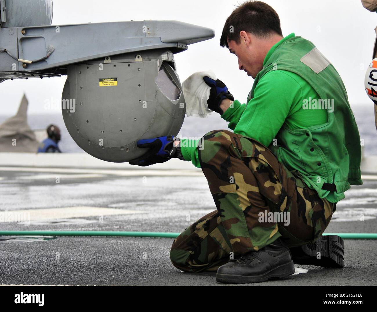 amphibious transport dock ship, FLIR camera, forward looking infrared ...