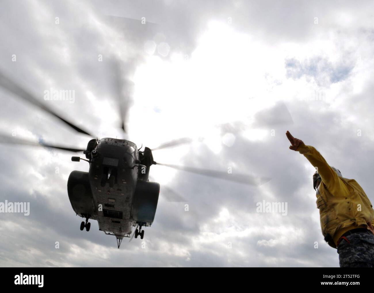 amphibious transport dock ship, flight deck, helicopter, Sailor, U.S ...