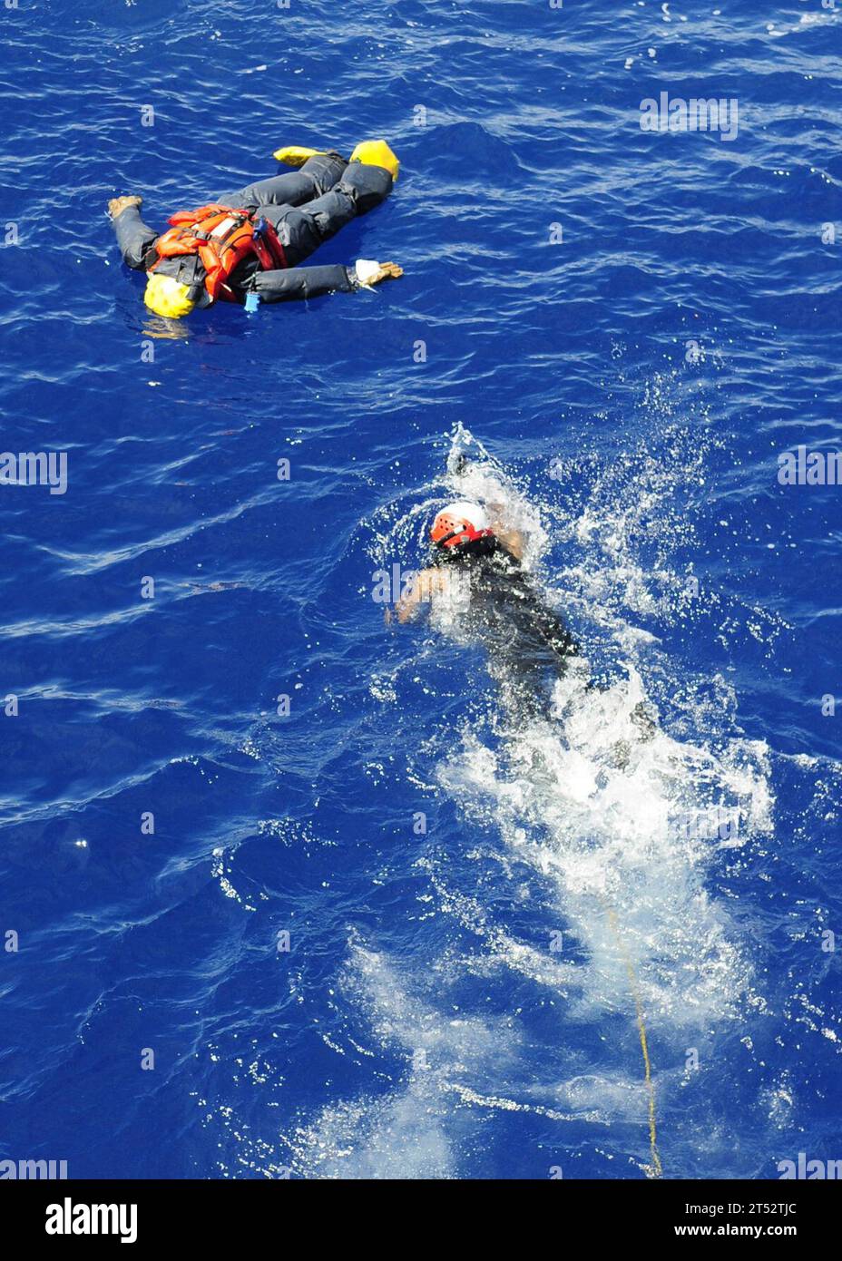 amphibious transport dock ship, Man Overboard drill, Sailors, SAR, U.S ...