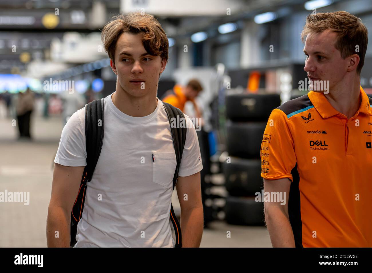 São Paulo, Brazil, November 02, Oscar Piastri, from Australia competes ...