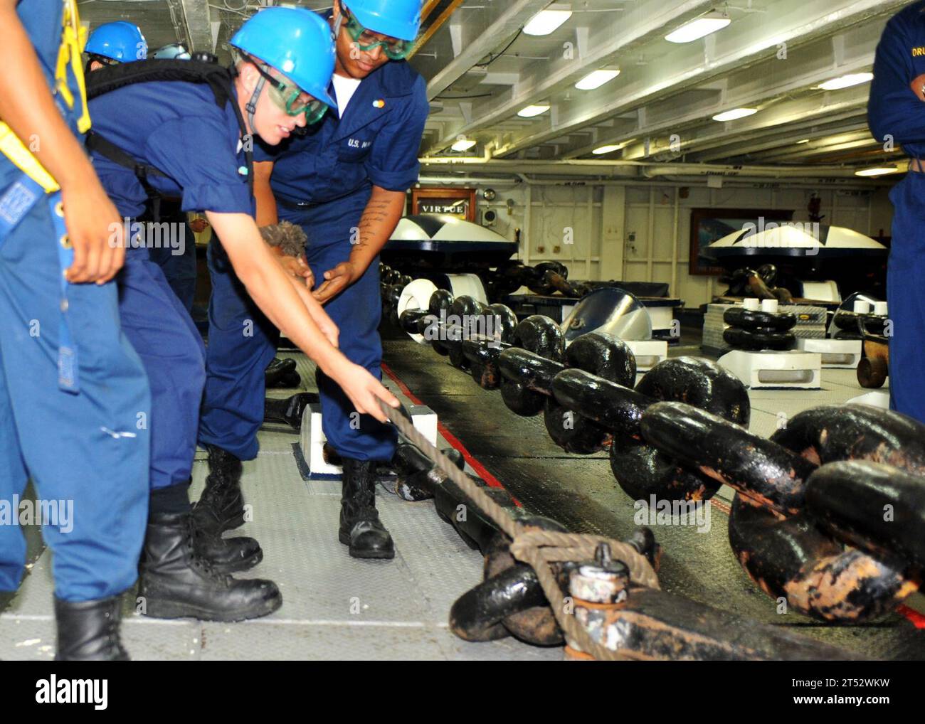 anchor chain, anchorage exercise, atlantic ocean, Sailors, U.S. navy ...