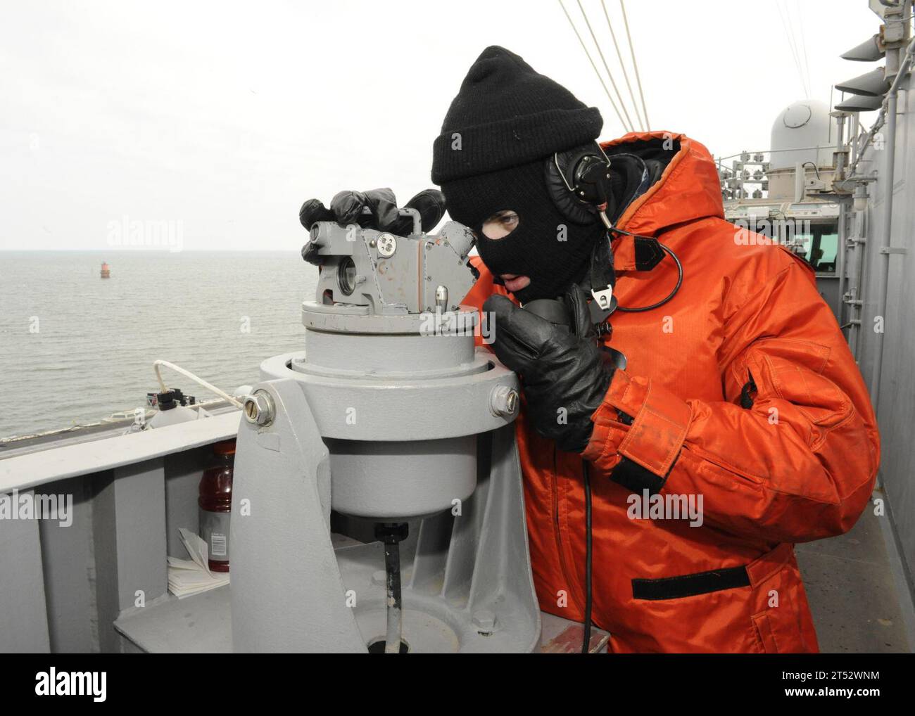 anchor detail, Sailor, U.S. Navy, USS Harry S. Truman (CVN 75 Stock ...