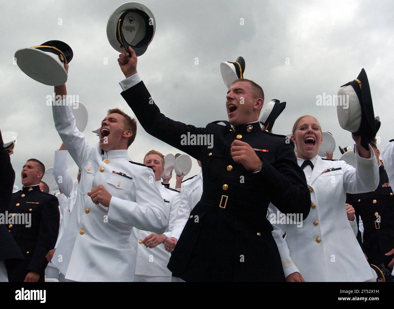 Annapolis, commissioning, graduation, Midshipmen, Naval Academy Stock ...