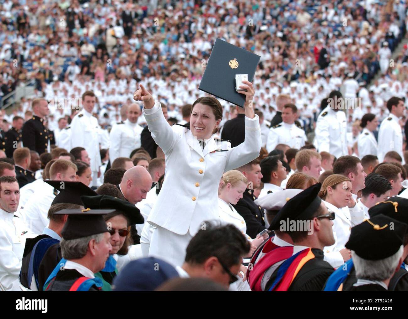 Annapolis, commissioning, graduation, Midshipmen, Naval Academy Stock ...