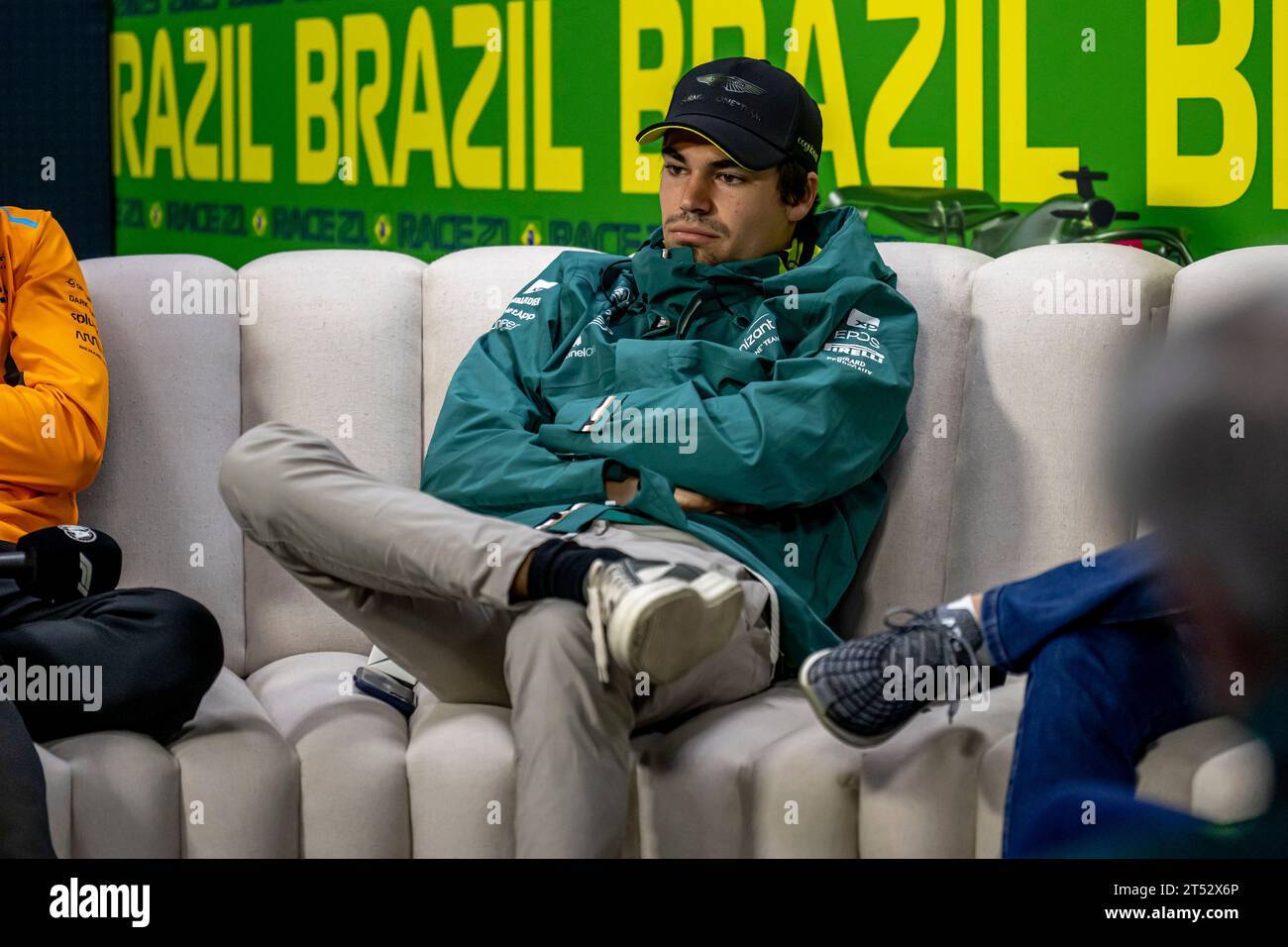 São Paulo, Brazil, November 02, Lance Stroll, from Canada competes for ...