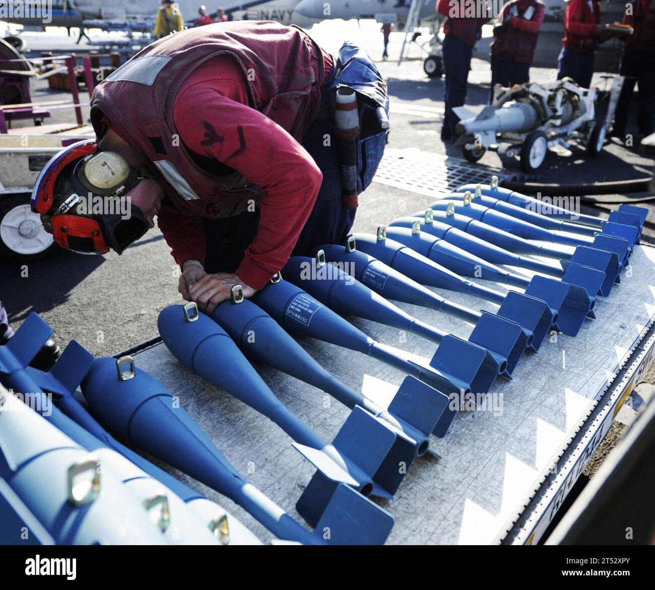 aor, Aviation Ordnanceman, flight deck, Harry S. Truman Carrier Strike ...