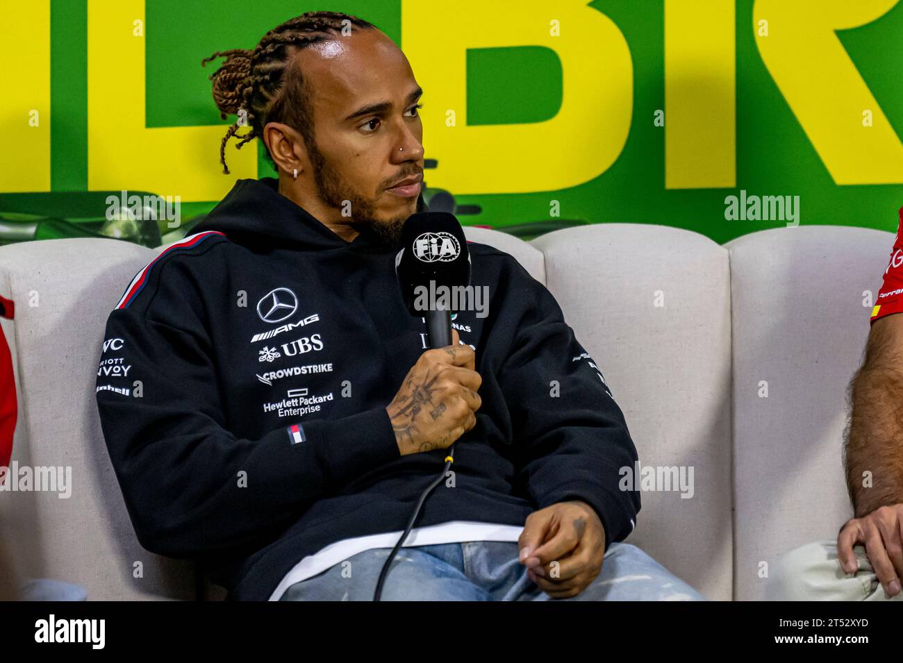 São Paulo, Brazil, November 02, Lewis Hamilton, from the United Kingdom ...