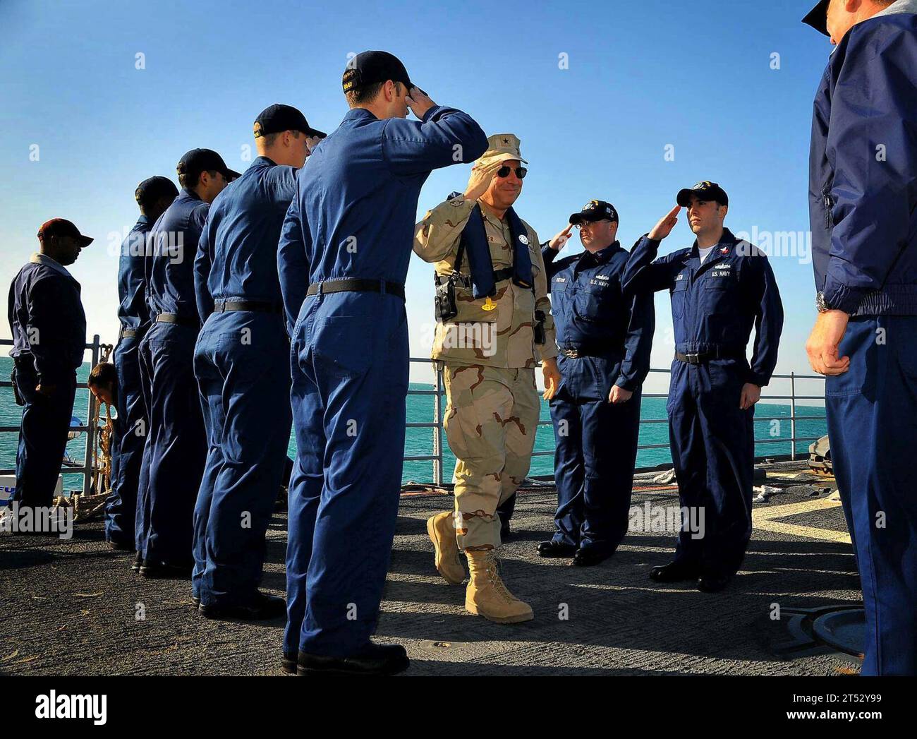 0903264774B-048 PERSIAN GULF (March 26, 2009) Rear Adm. Thomas A ...