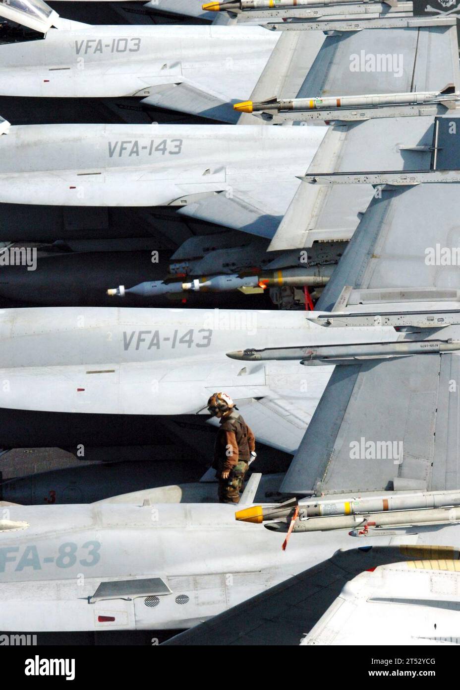 0702088907D-004 Arabian Sea (Feb. 8, 2007) - A Sailor assigned to the ...