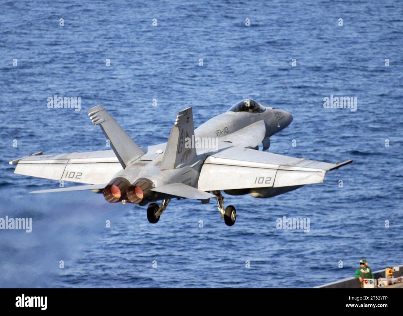 Strike fighter squadron one four three vfa 143 hi-res stock photography ...