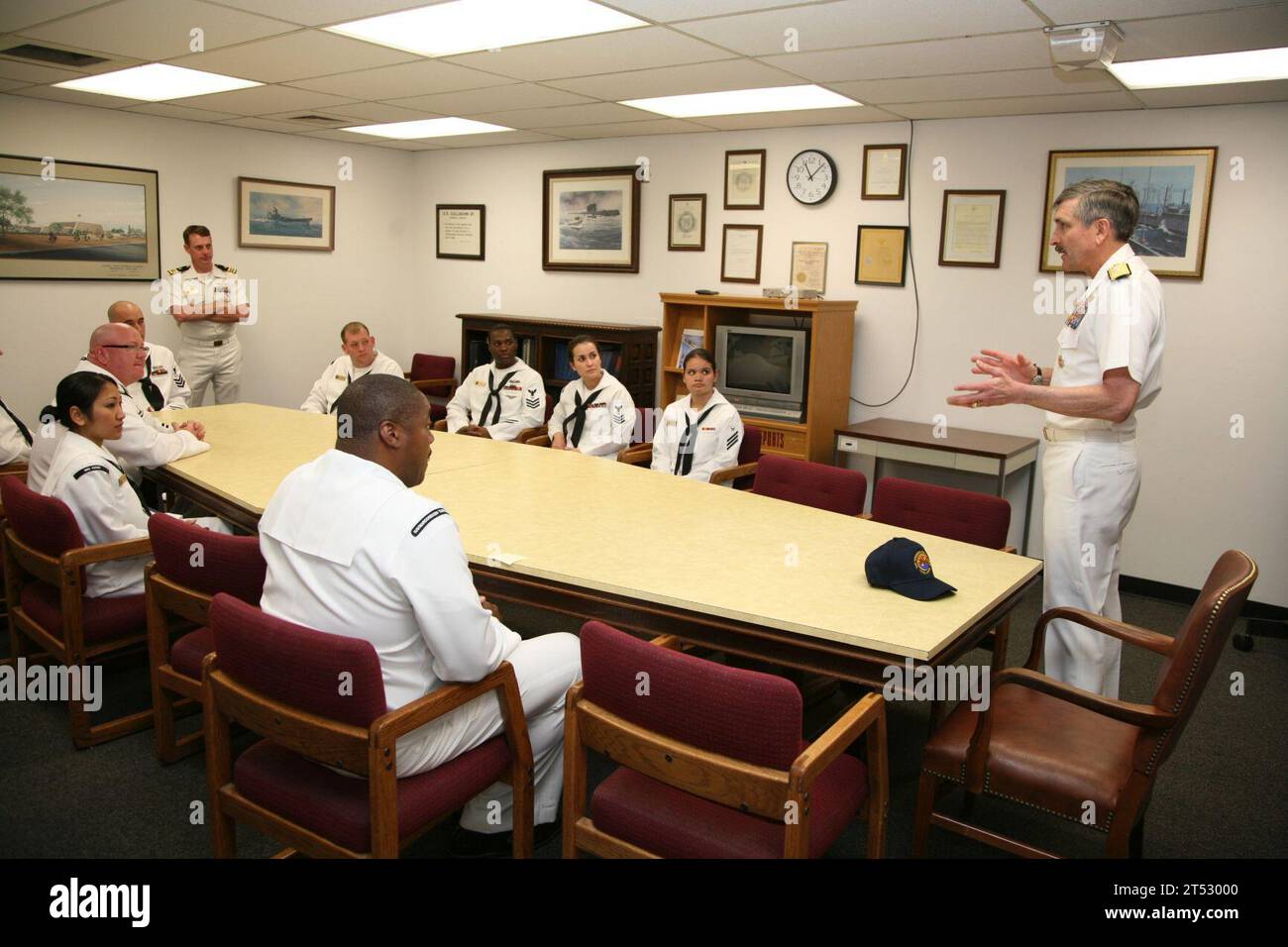 0703163271W-006 TUCSON, Ariz. (March 16, 2007) - Commander, U.S. Second ...