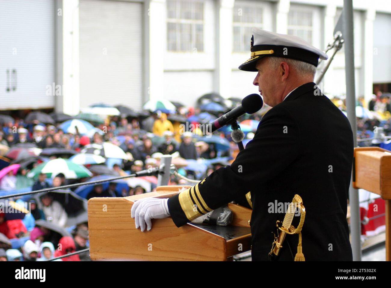 0711038110K-001 BOSTON (Nov. 3, 2007) - Vice Adm. Terry Etnyre ...