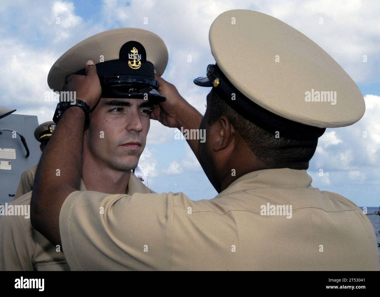 Arleigh Burke-class guided-missile destroyer USS Lassen (DDG 82), CPO ...