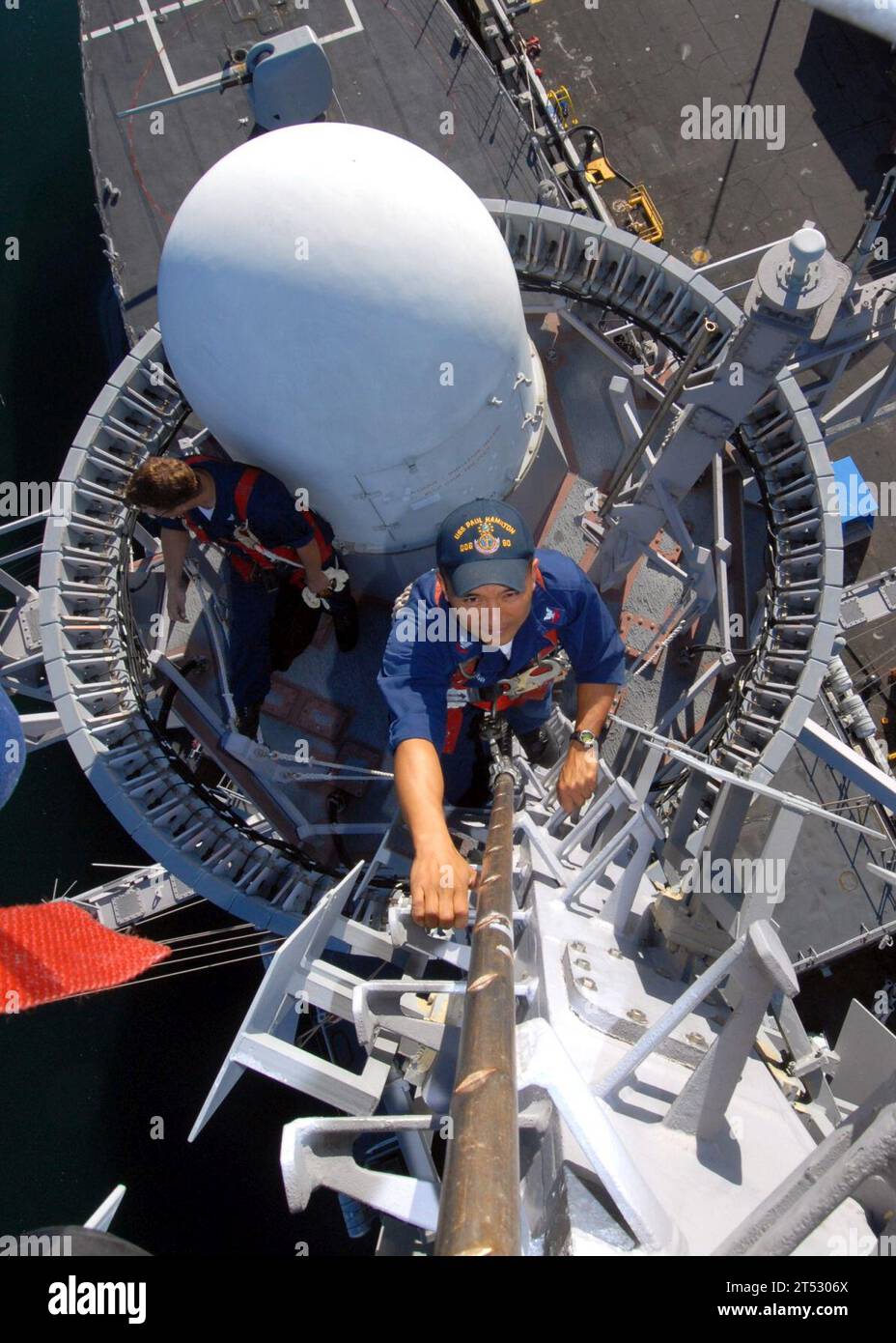 Arleigh Burke-class guided-missile destroyer USS Paul Hamilton (DDG 60 ...