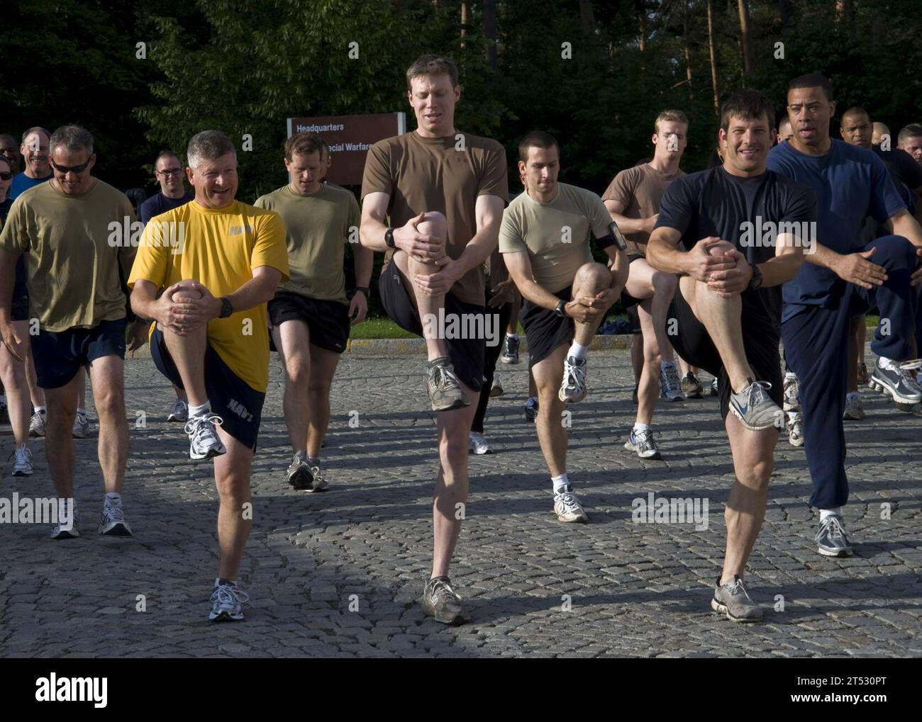 army, Germany, MCPON, NSWU-2, PT, Rick West, Sailors, U.S. Navy, USAG ...