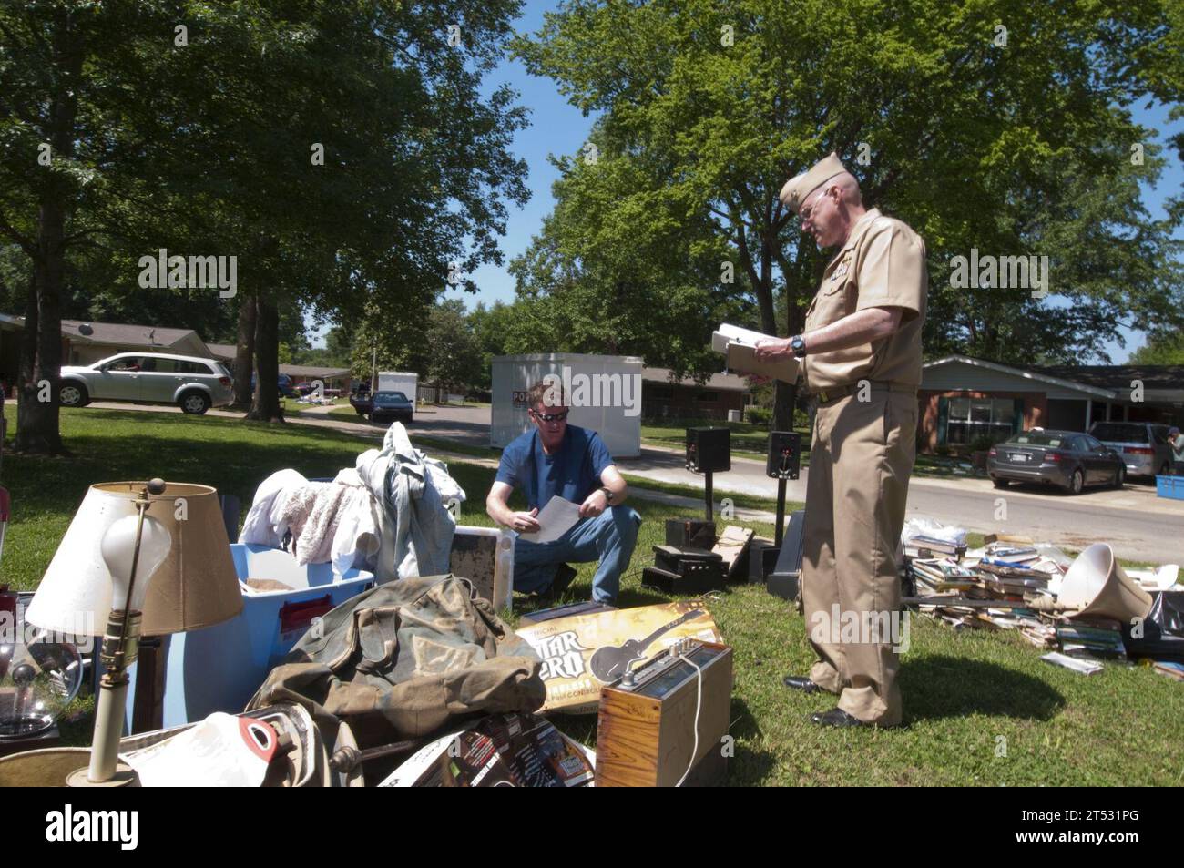assistance, Clean-up, disaster, Millington, navy, NSA Millington ...