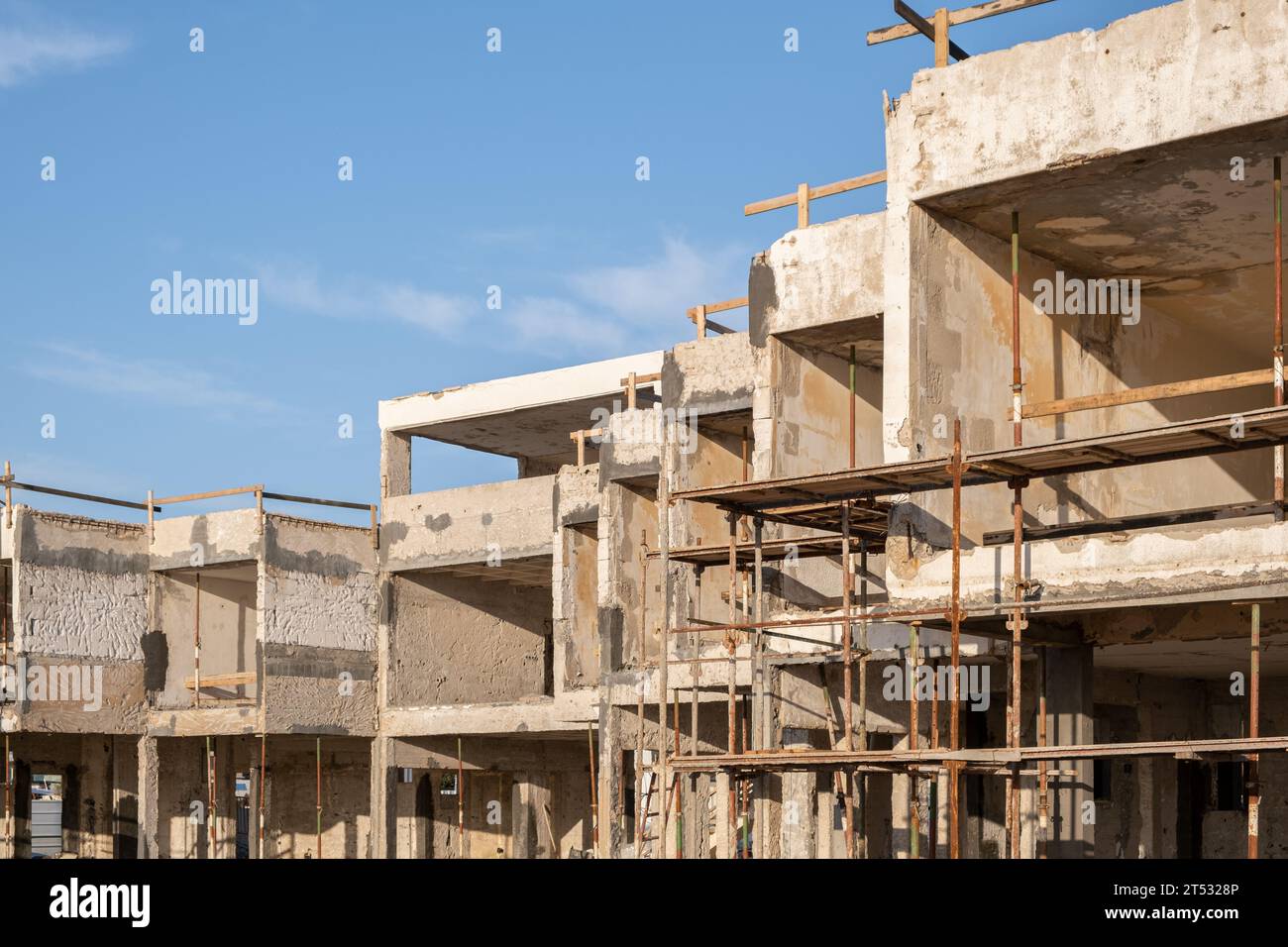 In Israel apartment buildings undergo extensive reconstruction. This ...