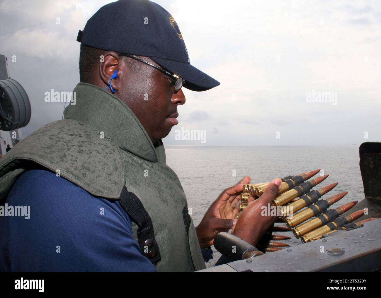 at sea, COMPTUEX, people, Sailor, training, USS San Antonio, weapons ...