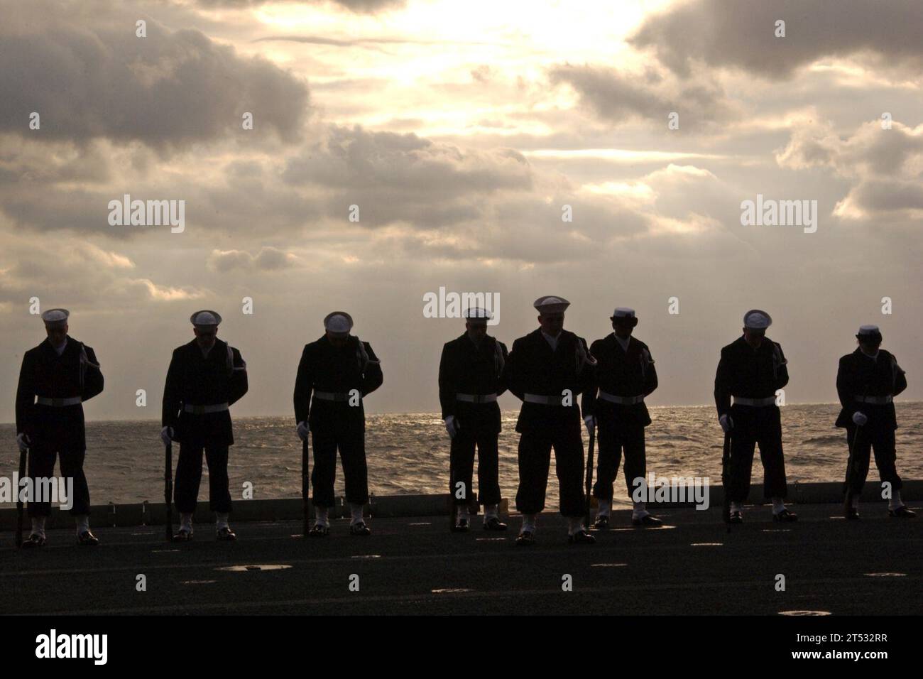 0702070685C-003 Atlantic Ocean (Feb. 7, 2006) Р Sailors assigned to ...