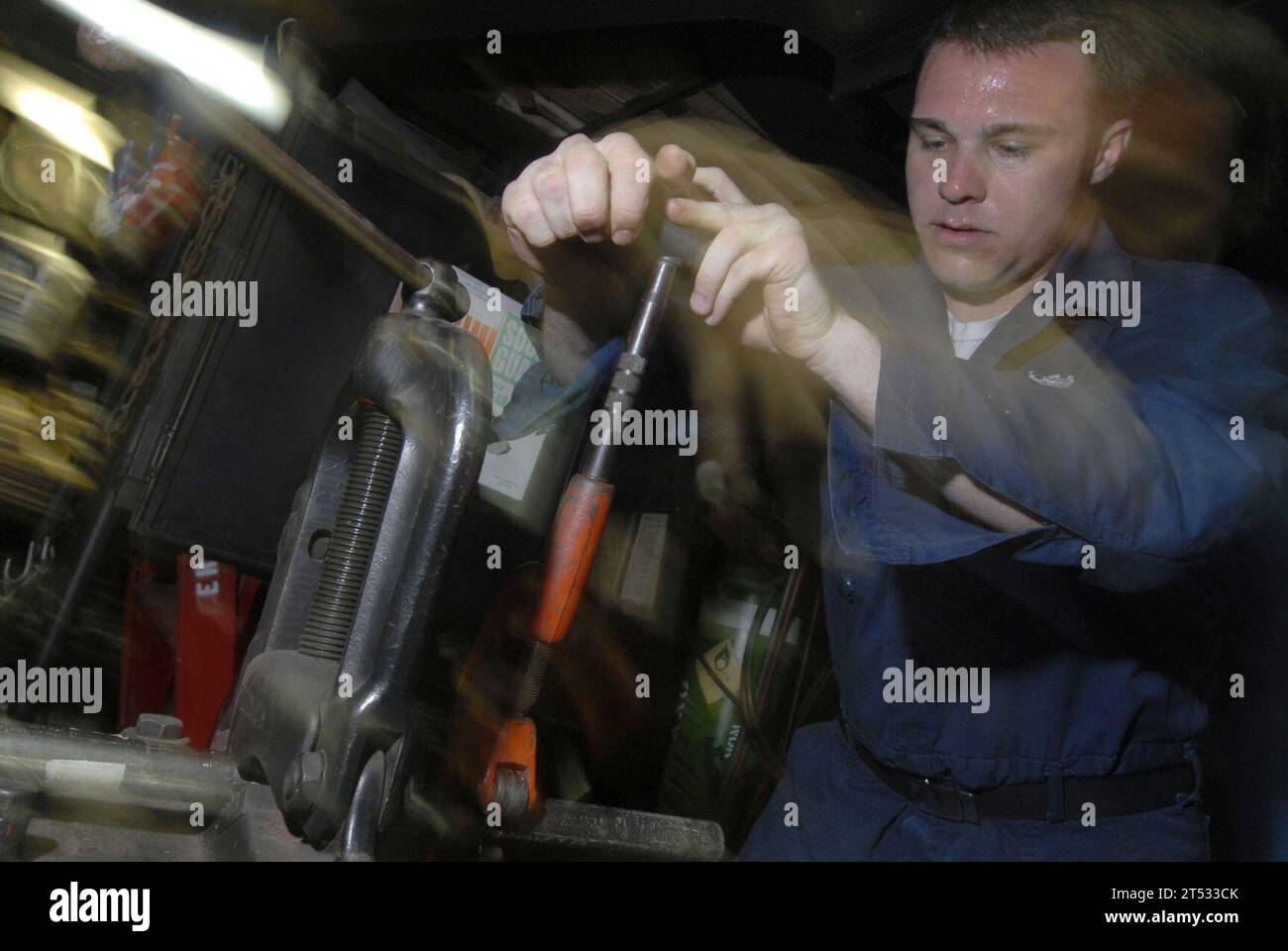 atlantic ocean, pipe fitter ship, USS Kitty Hawk (CV 63 Stock Photo - Alamy