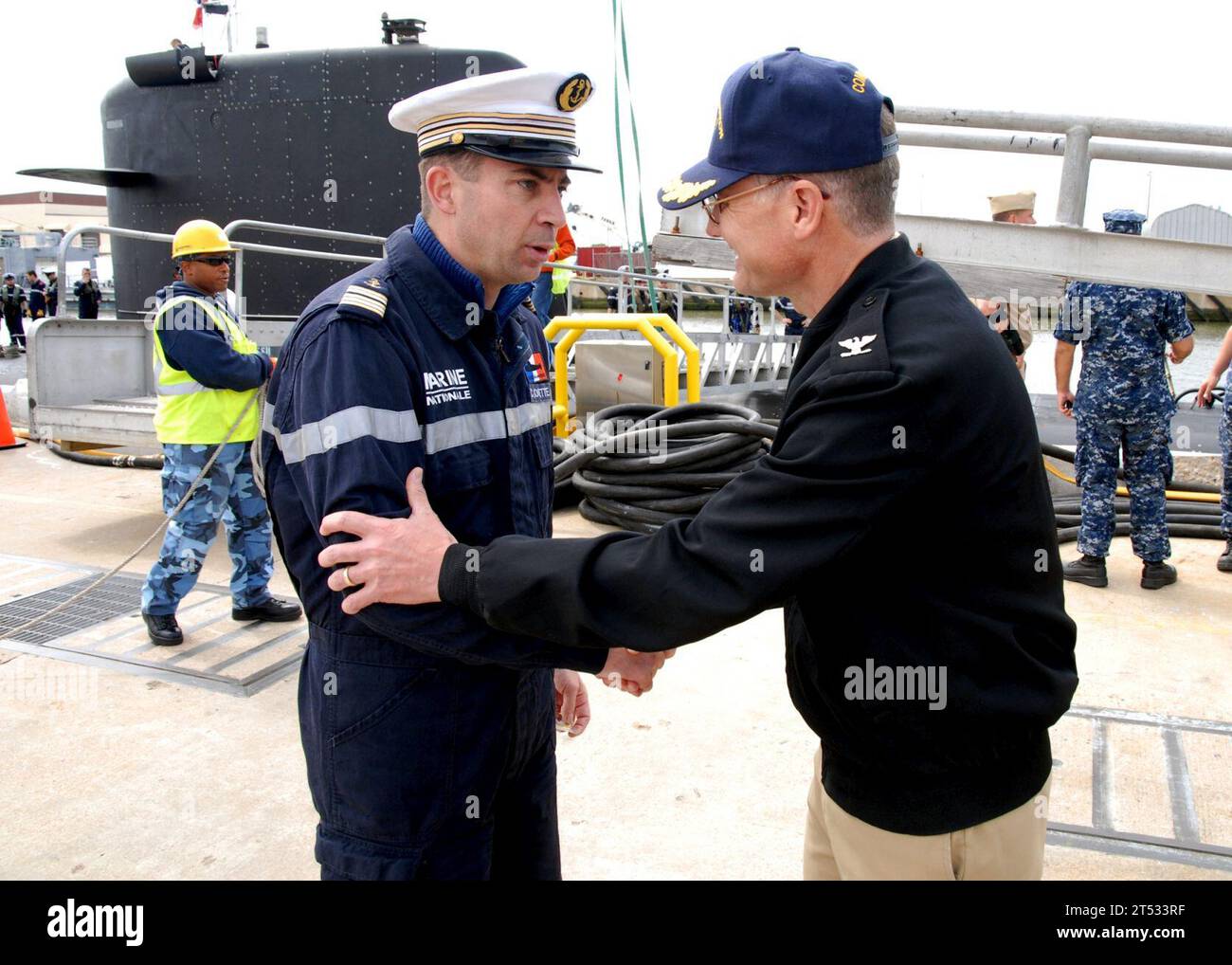 1005117705S-090 NORFOLK (May 11, 2010) Capt. Chris Thomas, commodore of ...
