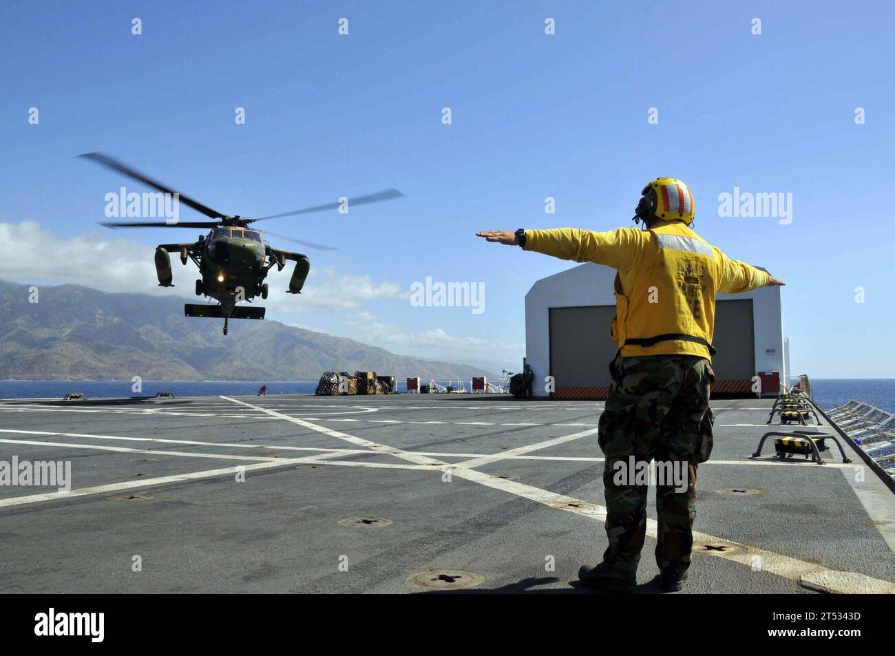Australian Black Hawk, helicopter, Pacific Partnership 2008, people ...