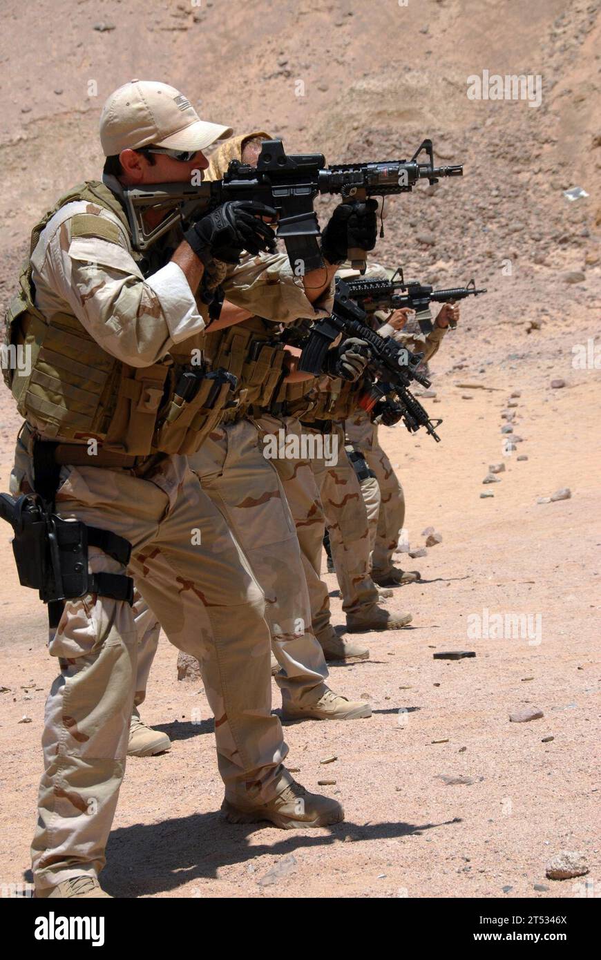 automatic, desert, gun, machine, Rifle, target, training, weapons Stock ...