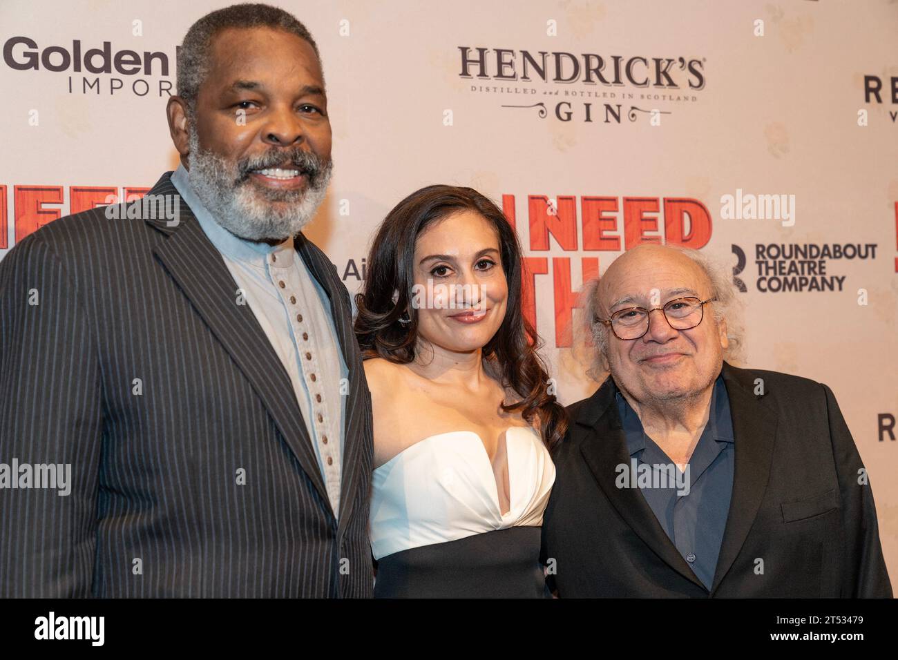 New York, USA. 02nd Nov, 2023. Ray Anthony Thomas, Lucy DeVito, Danny ...