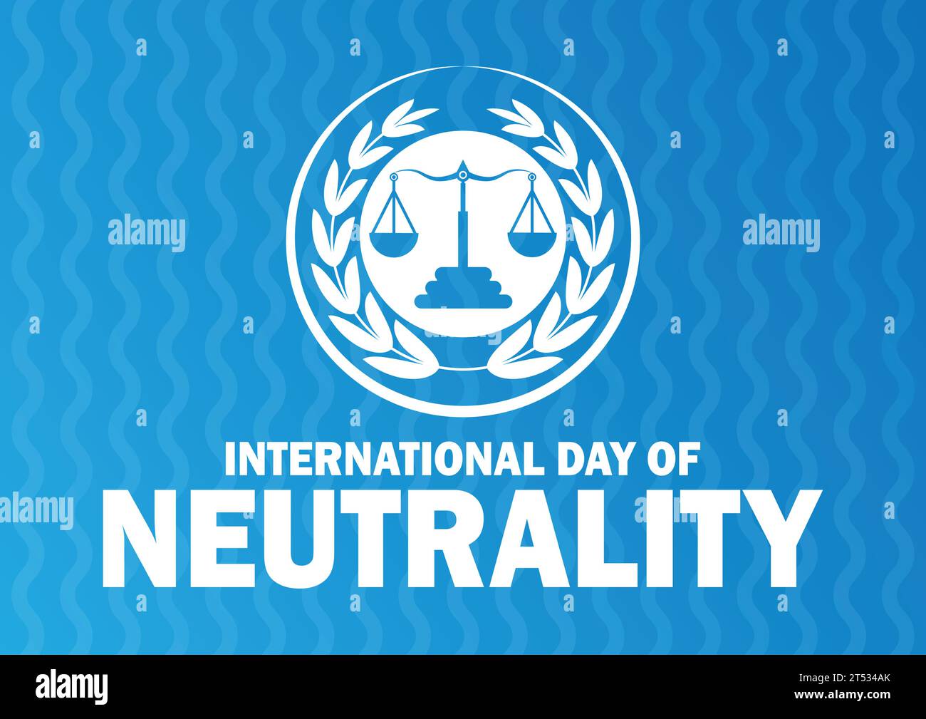 International Day Of Neutrality Vector illustration. Suitable for ...