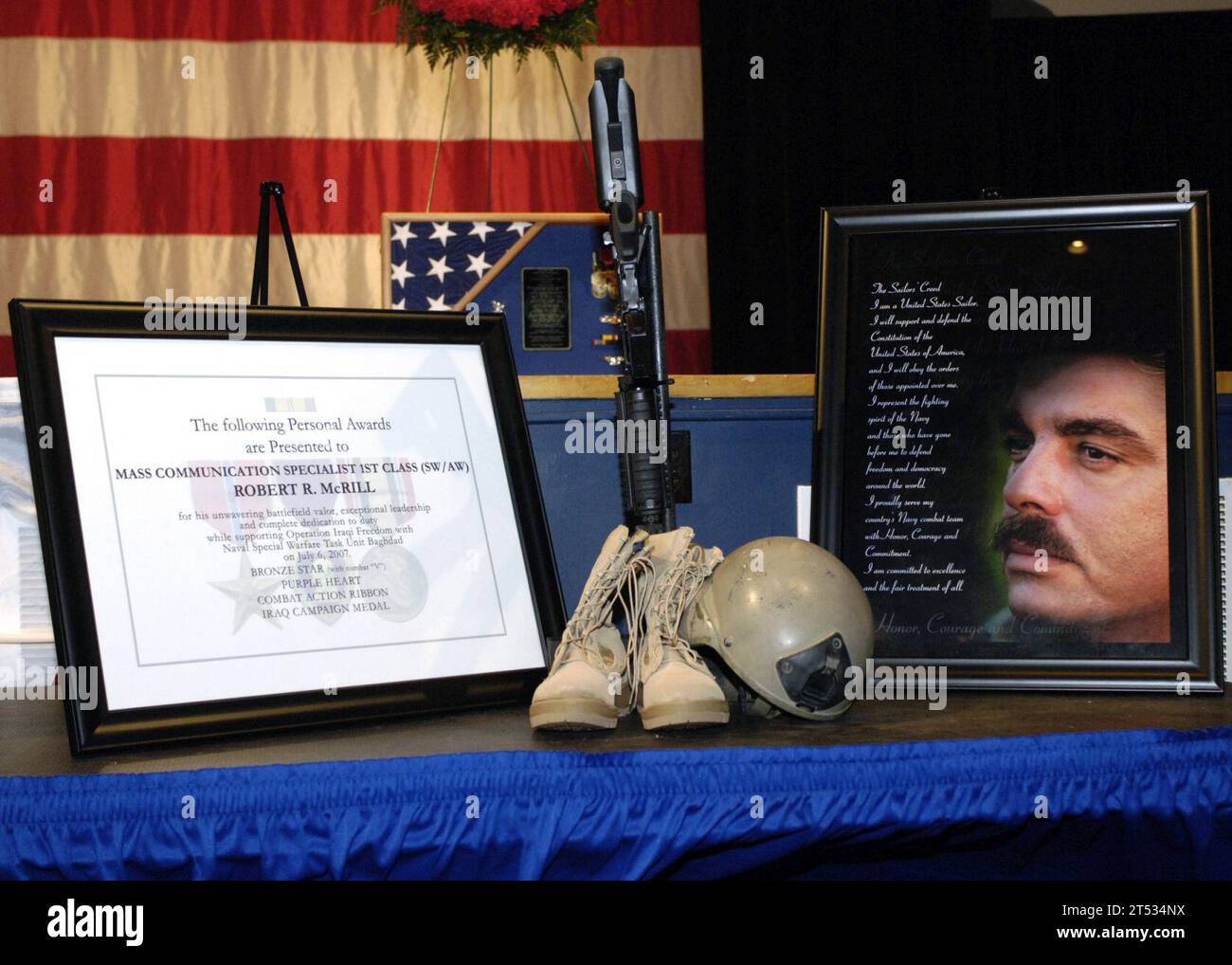 Baghdad, Fallen Sailors, Iraq, memorial service, Naval Special Warfare ...