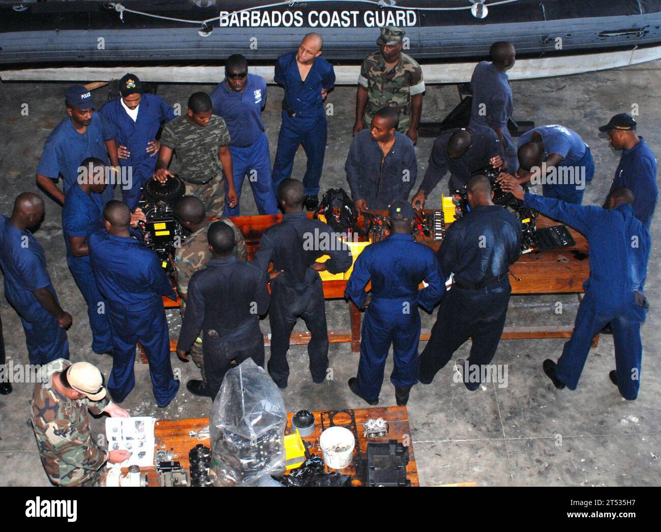 Barbados defense force hi-res stock photography and images - Alamy