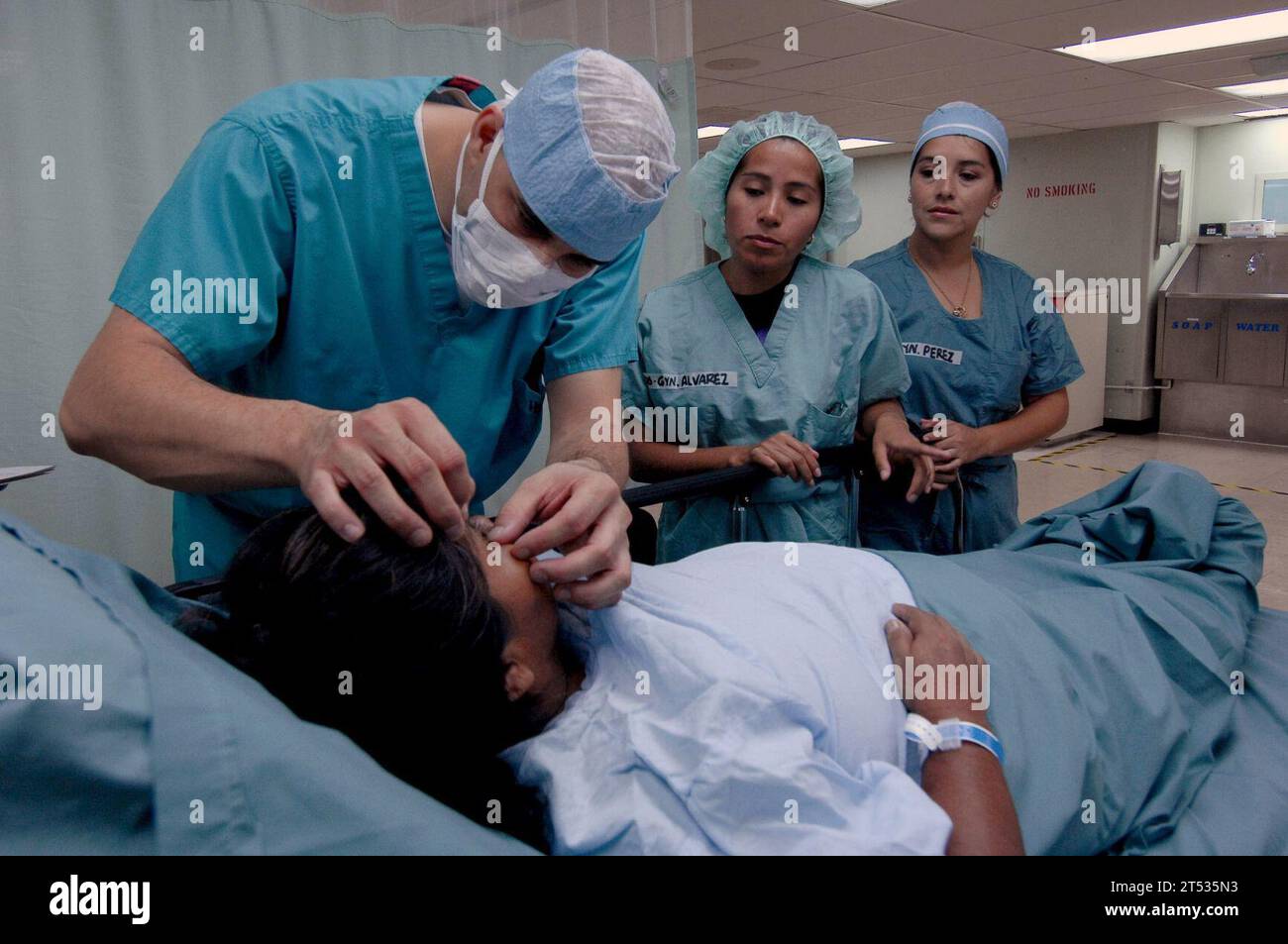Barrios National Hospital, caribbean, Caribbean Sea, four-month ...