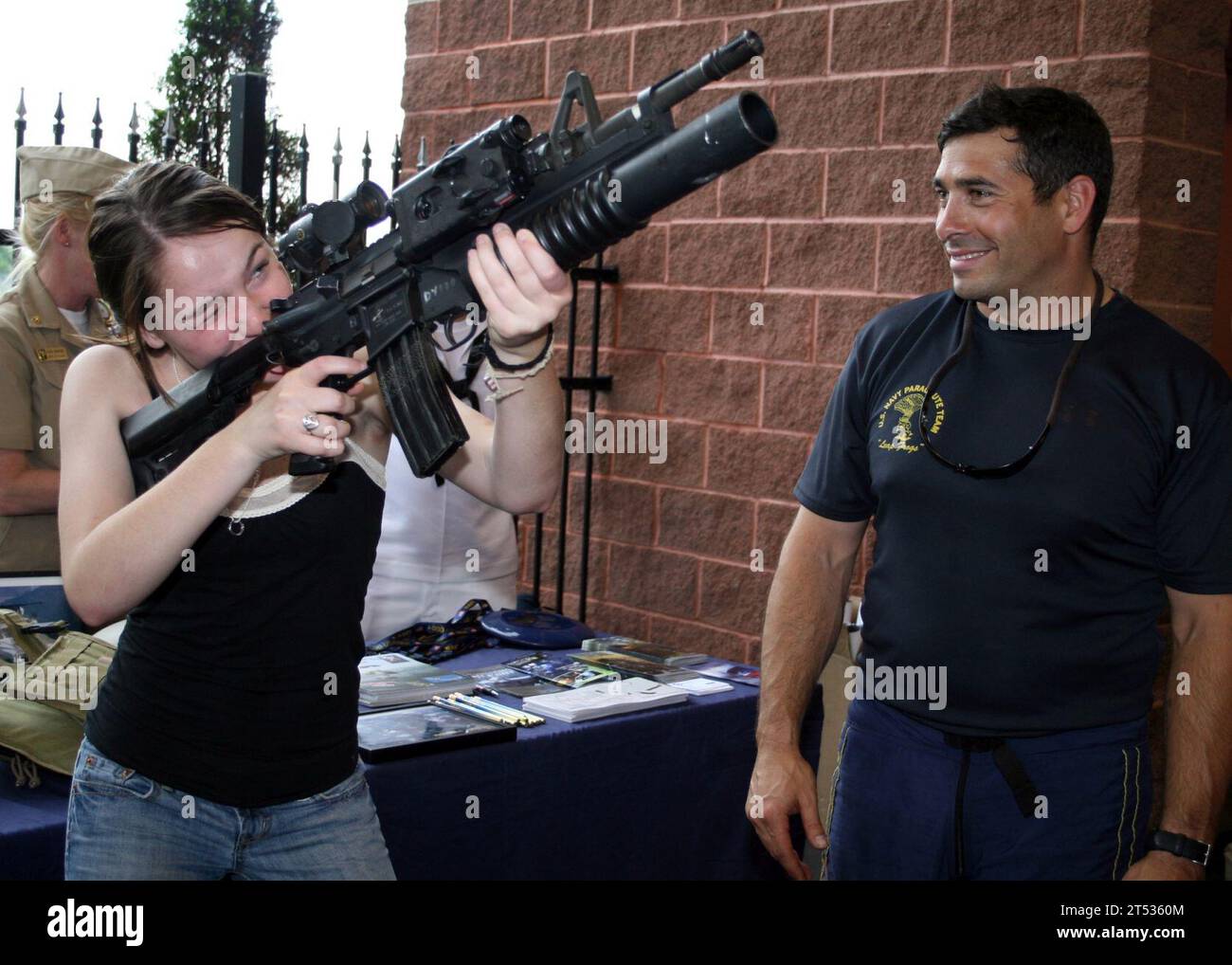 Baseball, Consol Energy Park, display, Leap Frogs, Navy SEAL, Parachute ...
