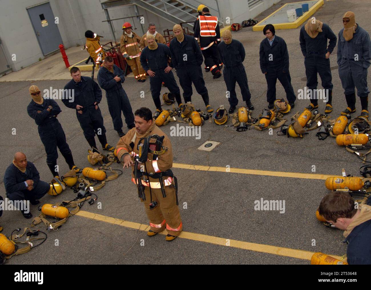 basic shipboard firefighting course, combat, controlled liquid-fuel ...